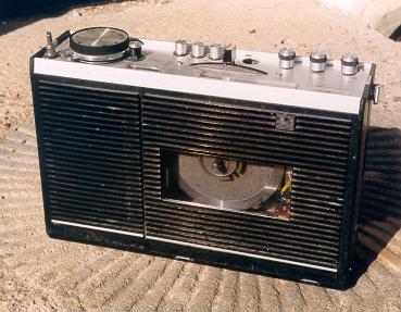 Battery-operated tape recorders